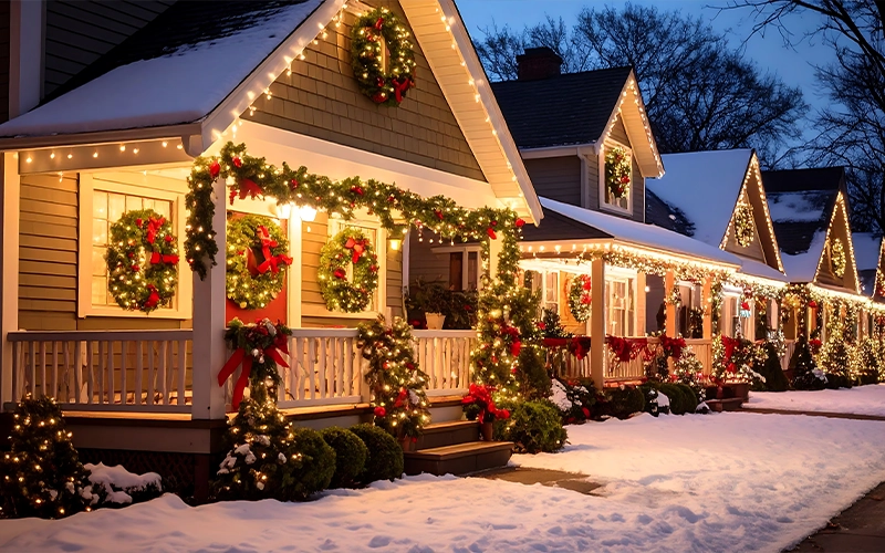 HOA Christmas Decorations: What's Okay & What's Not? | PAMco